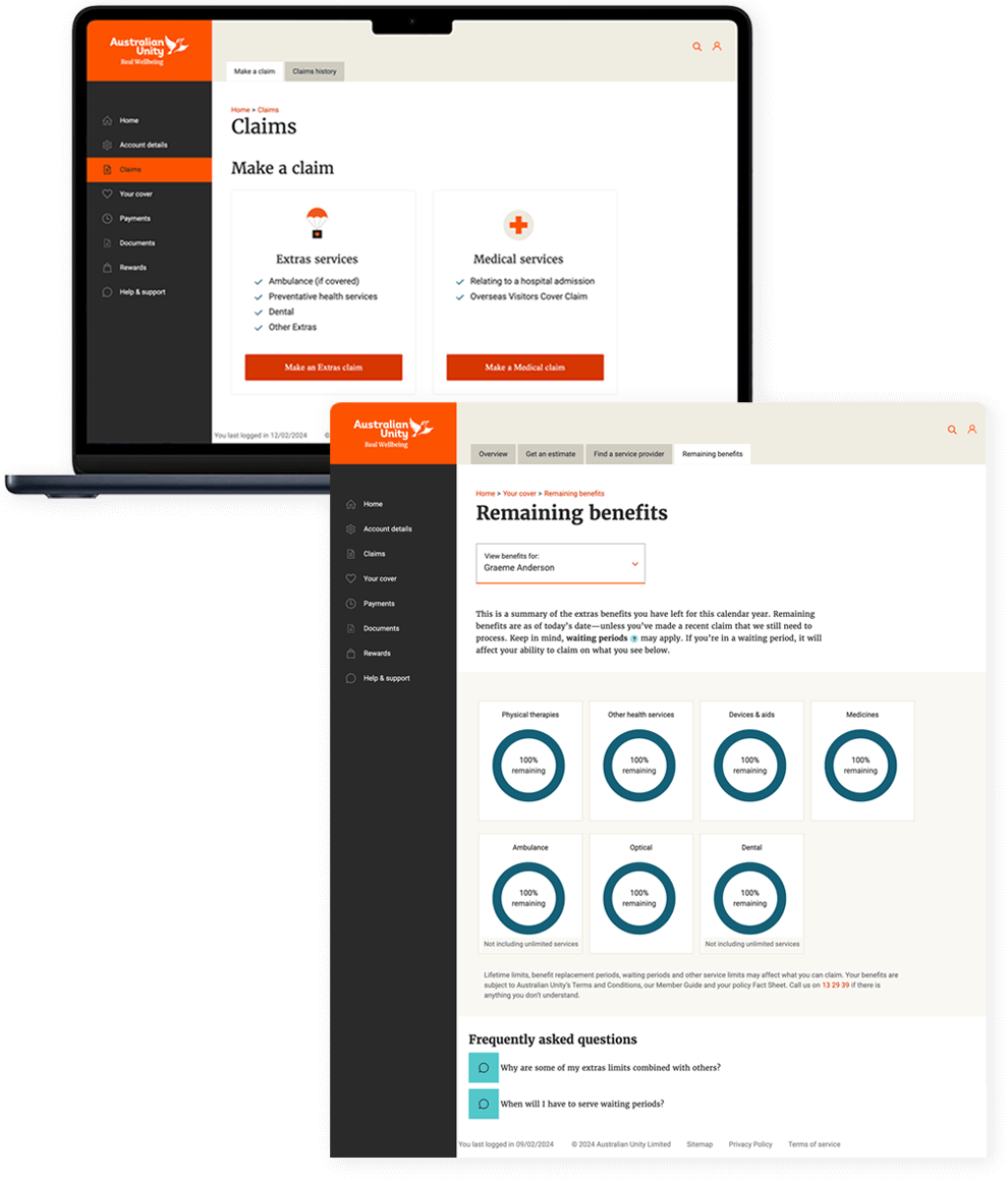 Online Member Services and Mobile App